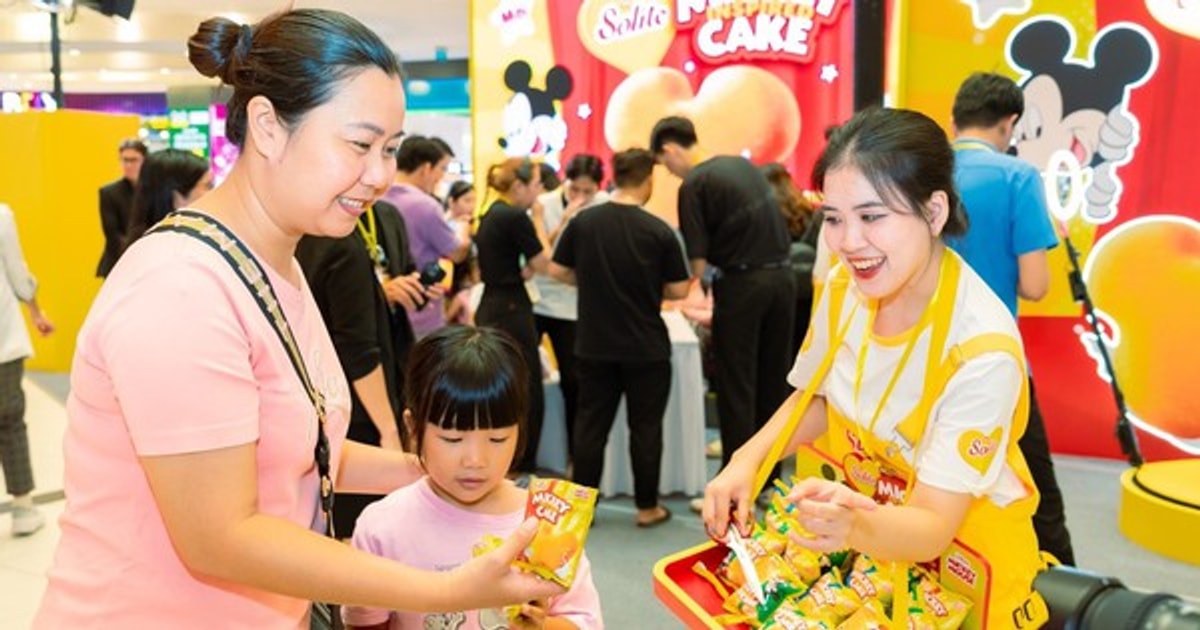 Thương hiệu Solite và Disney hợp tác ra mắt bánh bông lan phiên bản ...