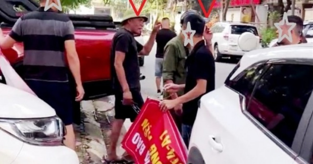 Côn đồ bãi xe lộng hành, xô xát với dân tại khu vực đông dân nhất Hà Nội