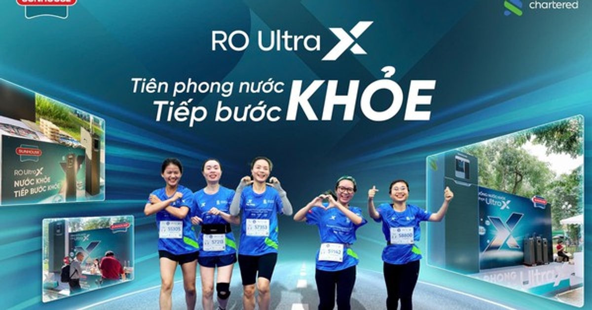 Sunhouse RO UltraX - Tiếp bước khỏe Giải Chạy Standard Chartered Hanoi ...