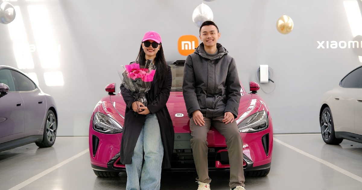 Xiaomi SU7 đạt mốc 200.000 xe, lần đầu có màu hồng cánh sen độc lạ