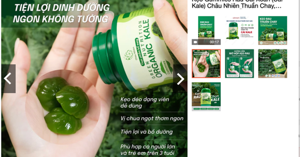 Vụ kẹo rau củ Kera: Thêm nhiều sản phẩm do Công ty Cổ phần Asia Life ...