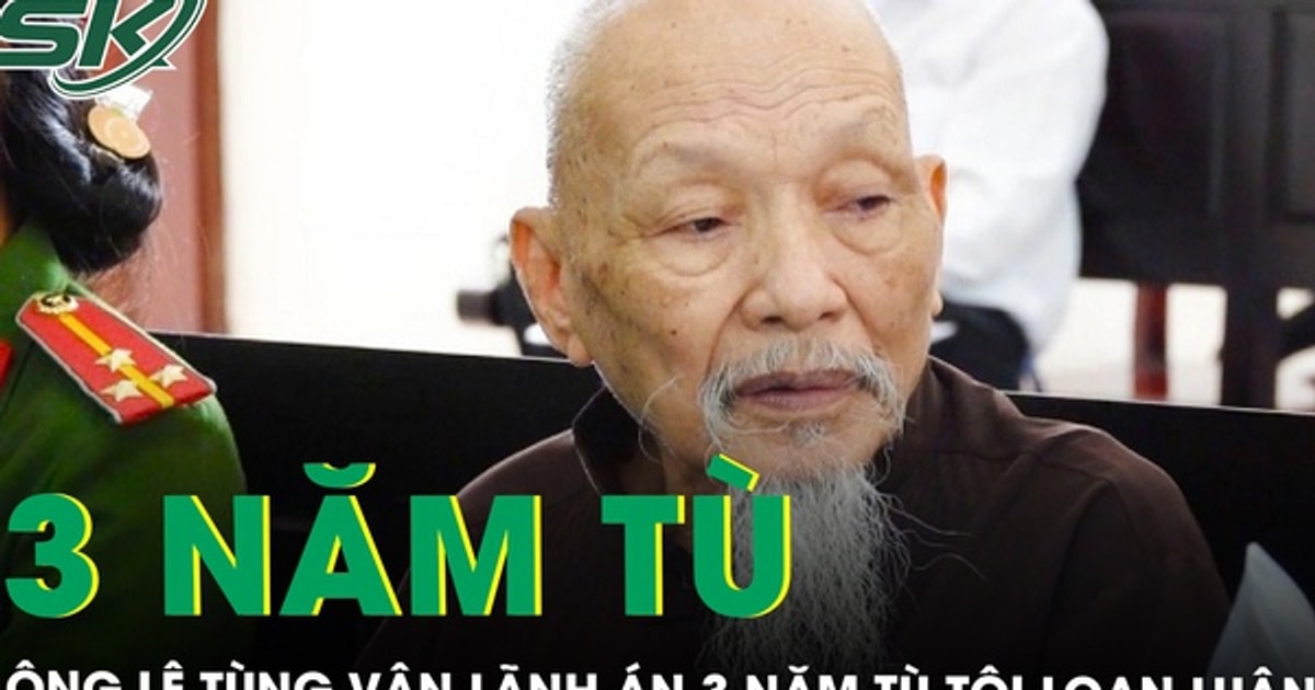 Tuyên phạt ông Lê Tùng Vân 3 năm tù về tội loạn luân, ‘sốc’ trước loạt tiết lộ của người con trai