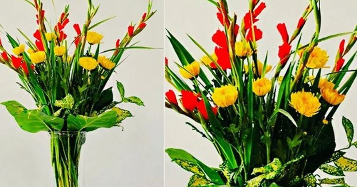Bí quyết cắm hoa lay ơn đỏ đẹp và lâu tàn để trưng bàn thờ để cầu may