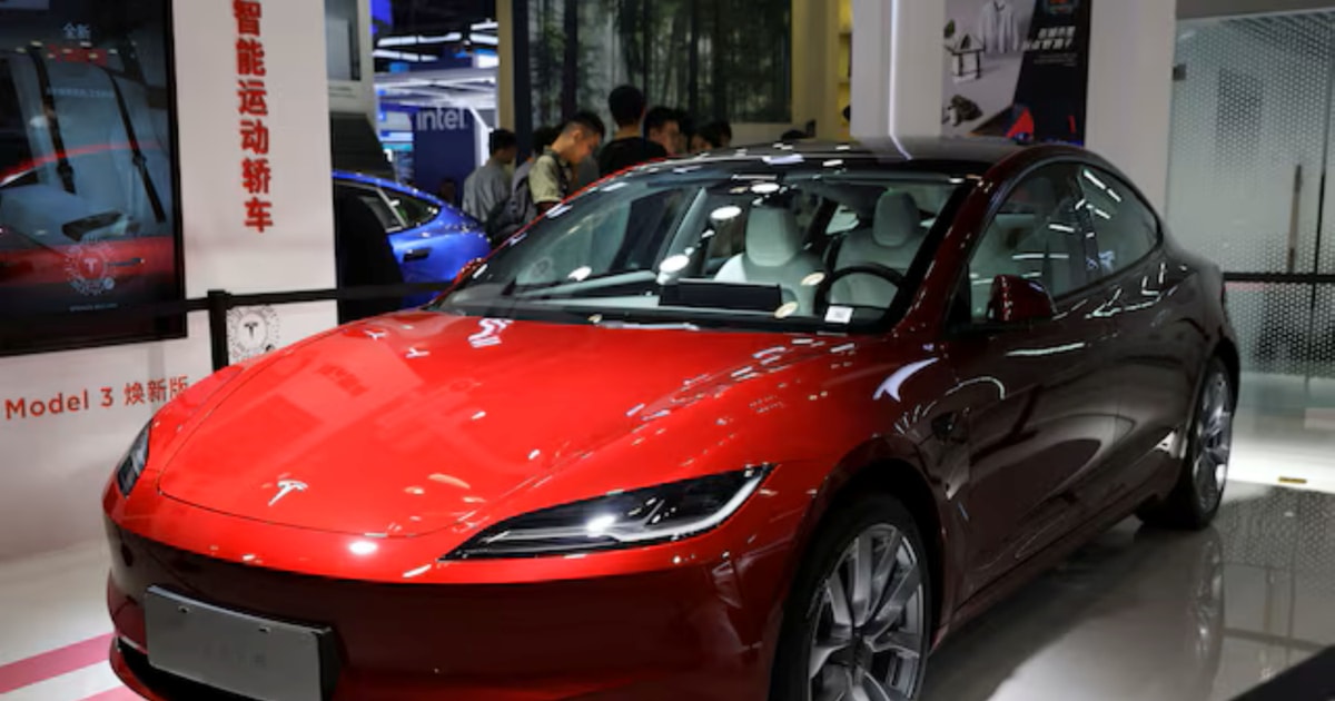 Xe Tesla ra mắt Trung Quốc gần 1 tháng đã phải giảm giá